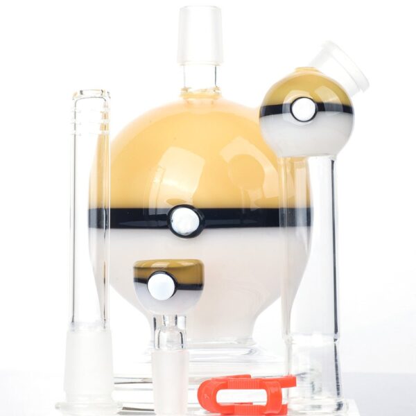 Pokemon Ball Glass Bong - Puffing Bird