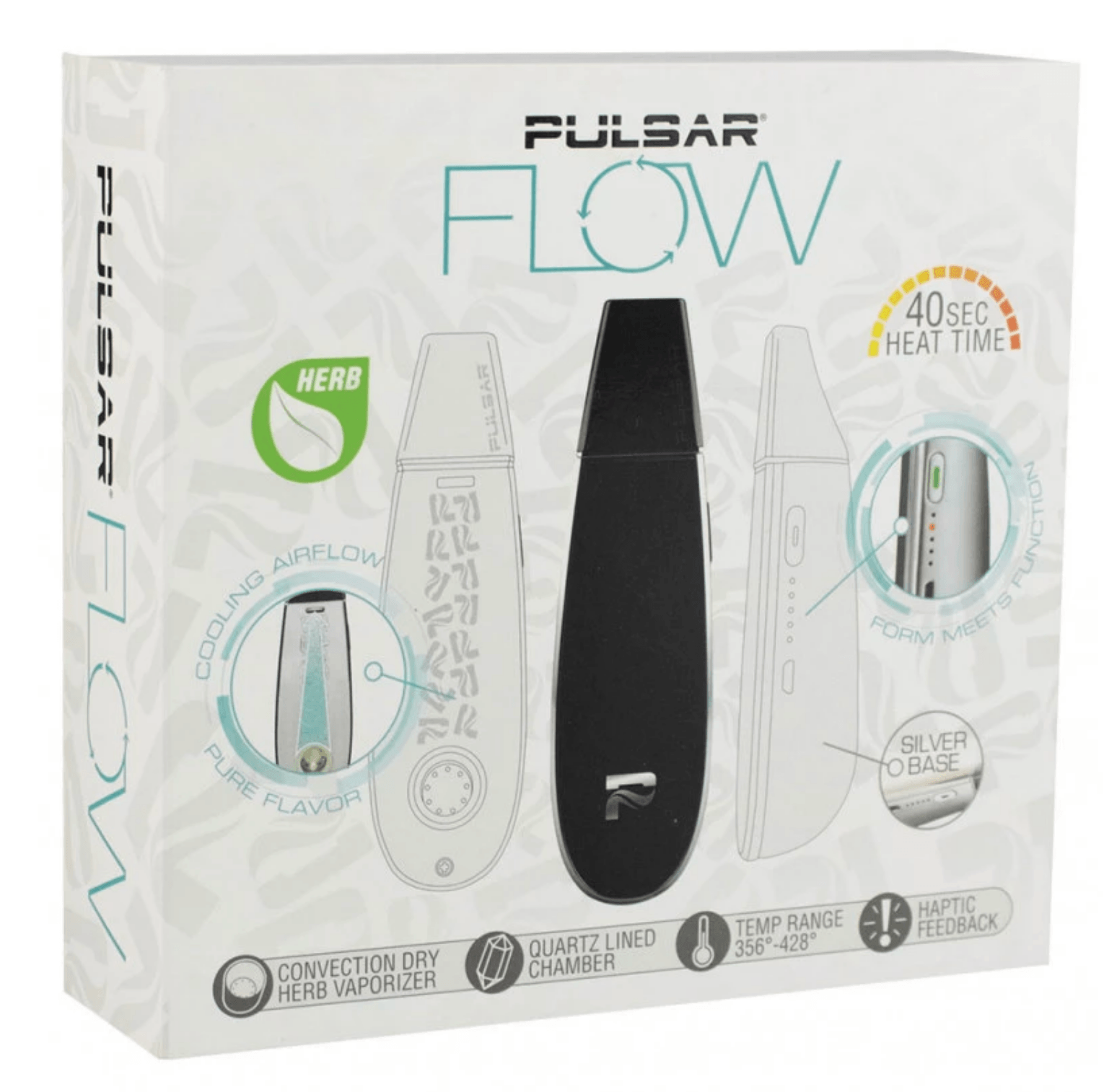 Pulsar Flow - Dry Herb Vaporizer - Puffing Bird