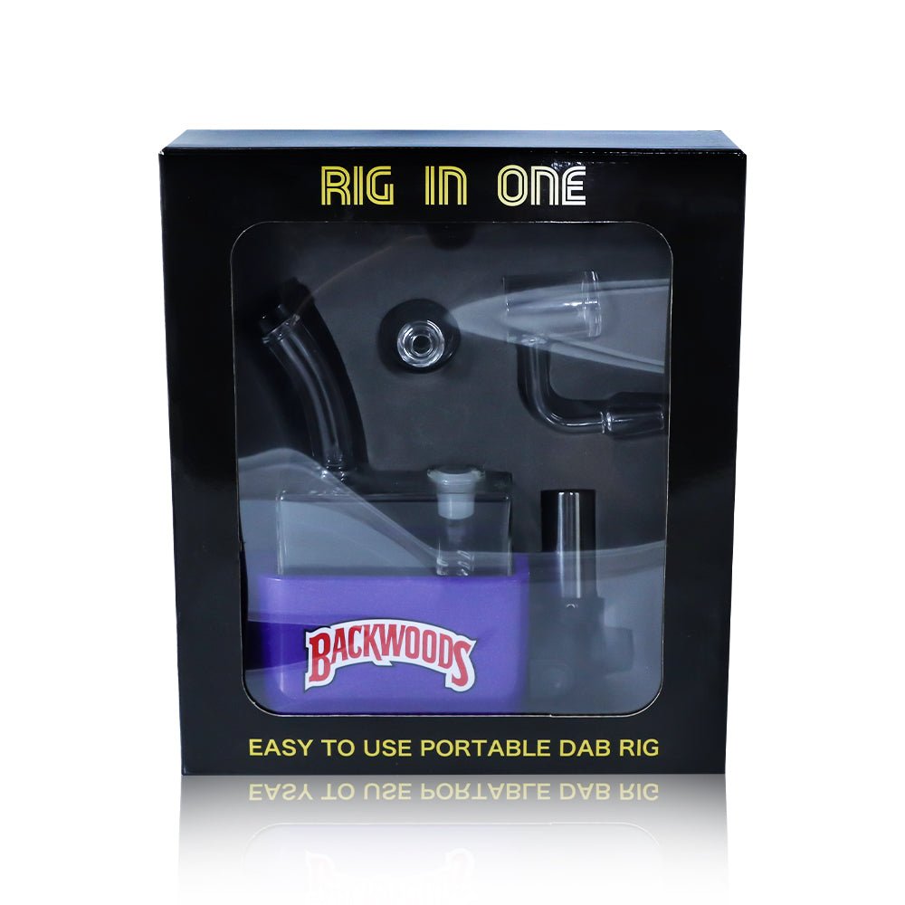 RIG IN ONE Portable Dab Rig(Random color) - Puffing Bird