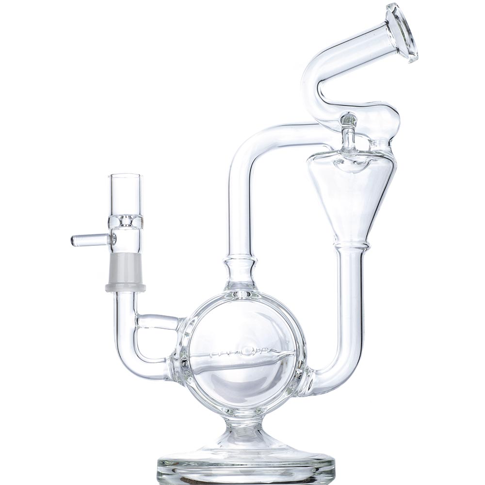 11" Large Recycler Dab Rig - Puffing Bird