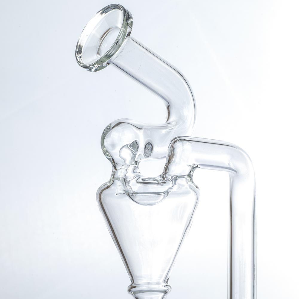 11" Large Recycler Dab Rig - Puffing Bird
