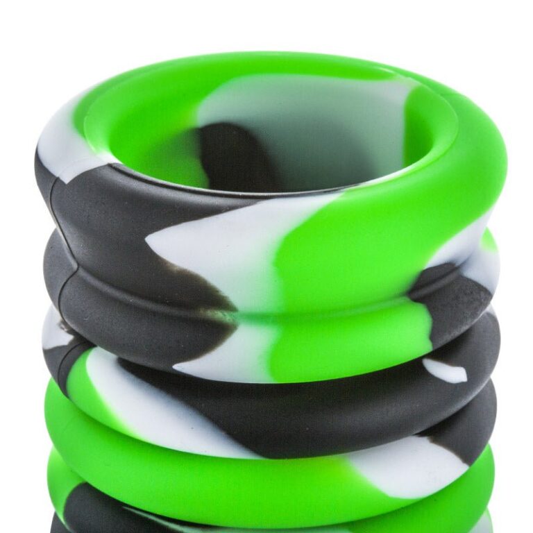 21" Silicone Collapsible Beaker Bong (Random Color) - Puffing Bird