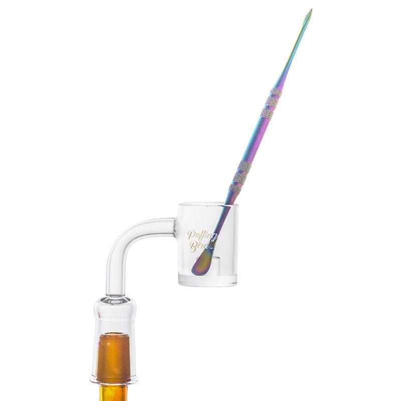 Stainless Steel Wax Dabber-Colorful - Puffing Bird