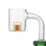 Thermochromic Core Reactor Quartz Banger - Puffing Bird