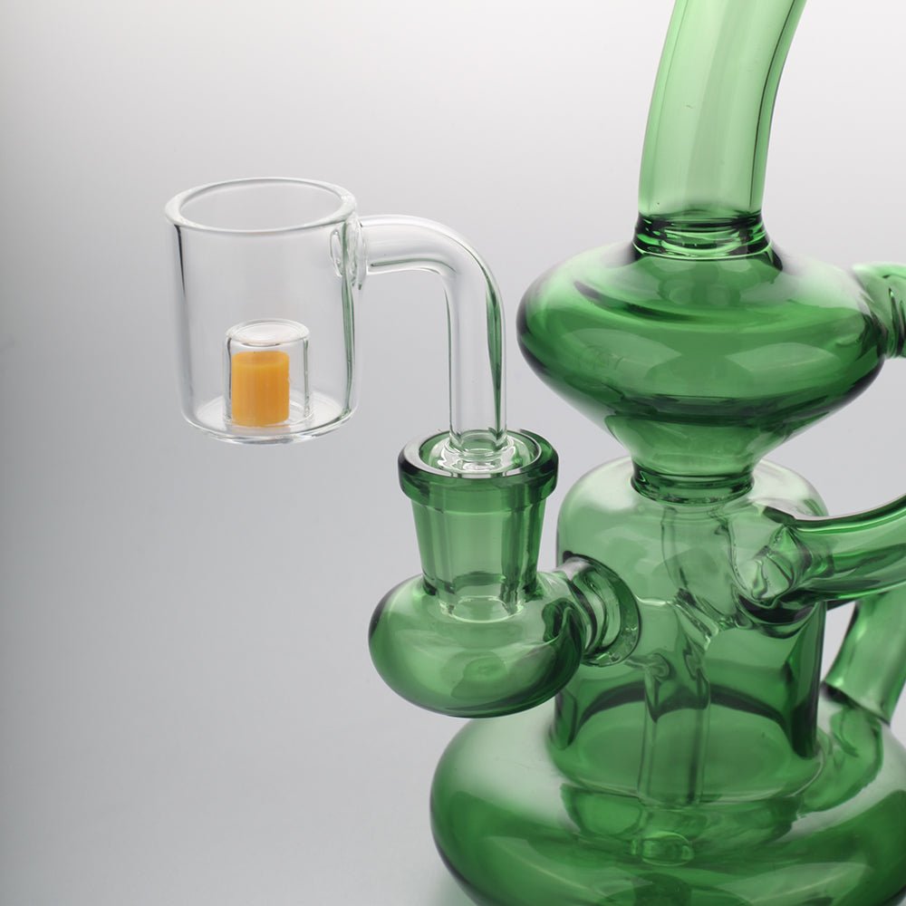 Thermochromic Core Reactor Quartz Banger - Puffing Bird