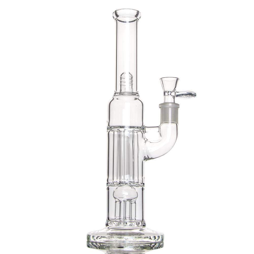 13.8 inch Bong with Tree Perc to Pillar Perc 18.8mm - Puffing Bird