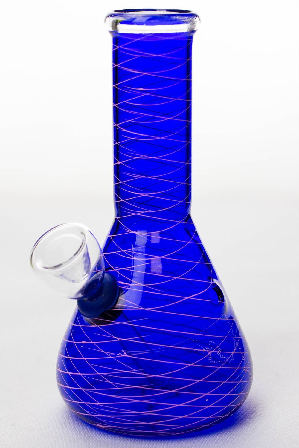 6 Glass Water Bong Puffing Bird