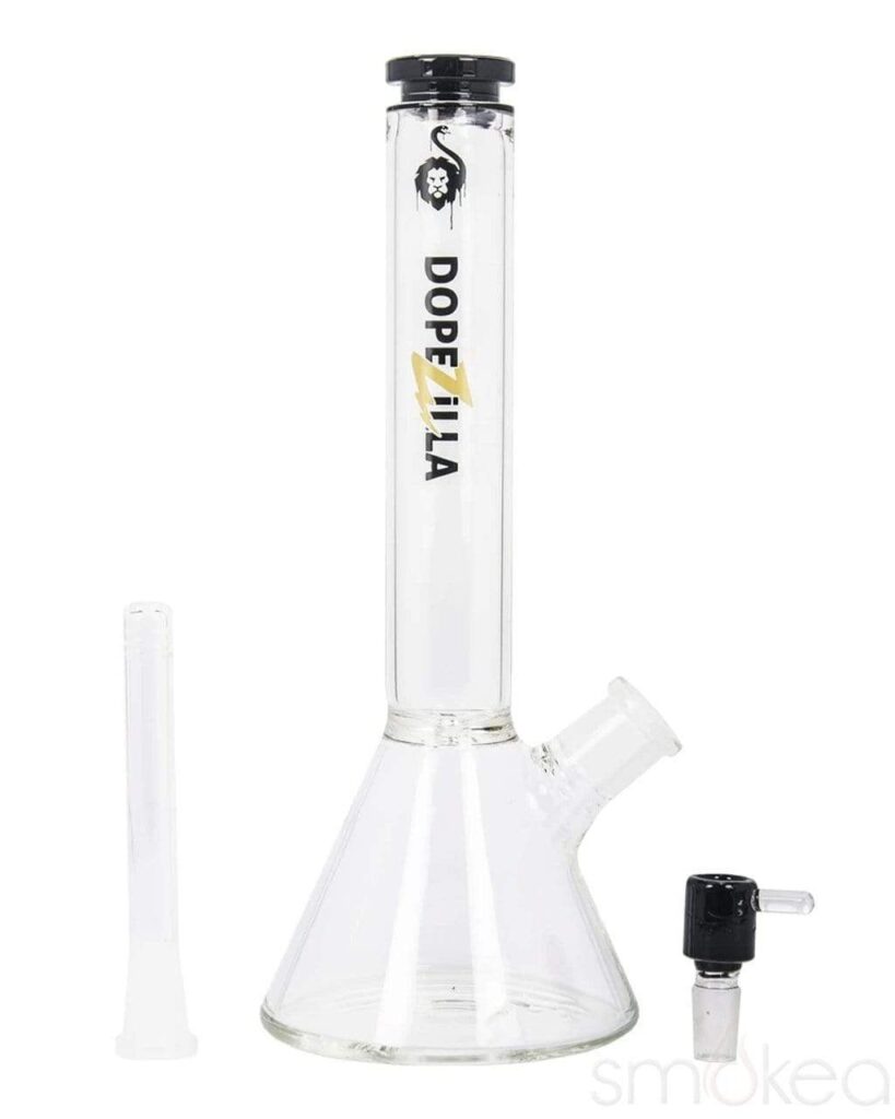 Dopezilla 12" Chimera Bong - Puffing Bird