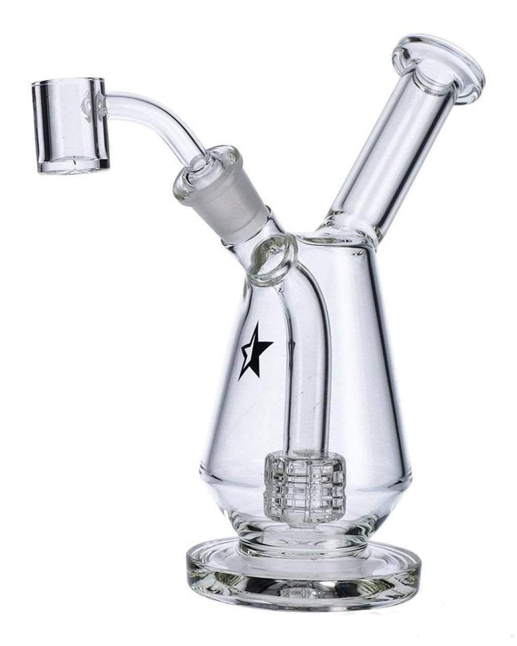 Famous X 7" Drip Dab Rig - Puffing Bird