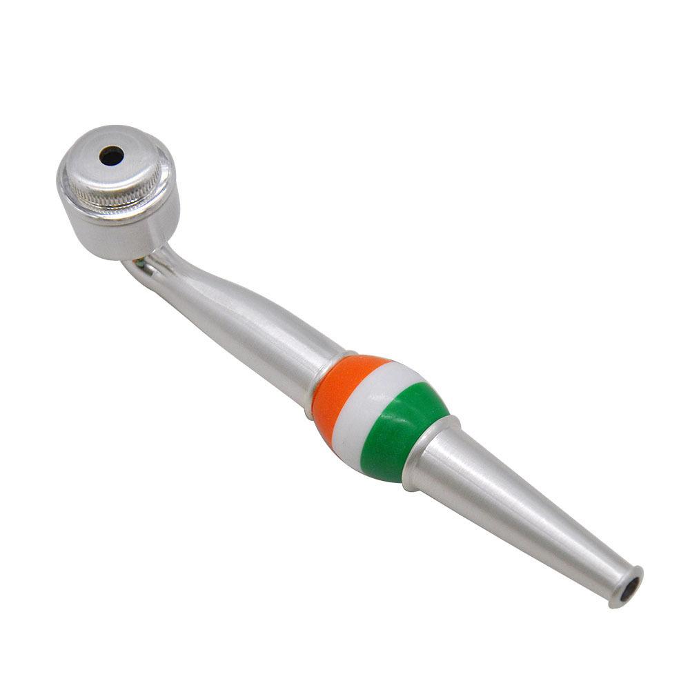 Multi-color Ball Metal Pipe w/ Cap - Puffing Bird