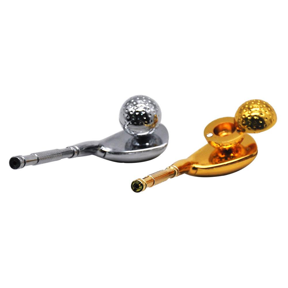 Golf Ball Metal Smoking Pipe - Puffing Bird