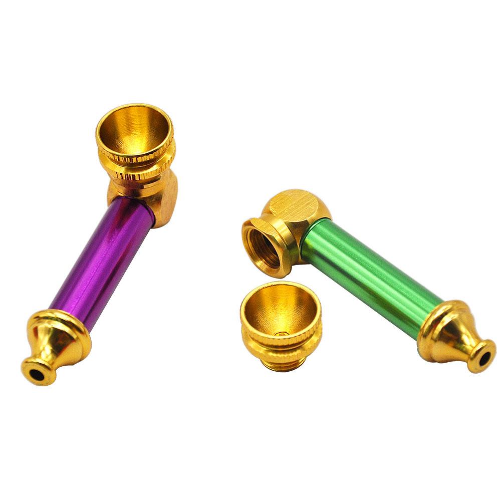 Mini Golden Metal Pipe - Puffing Bird