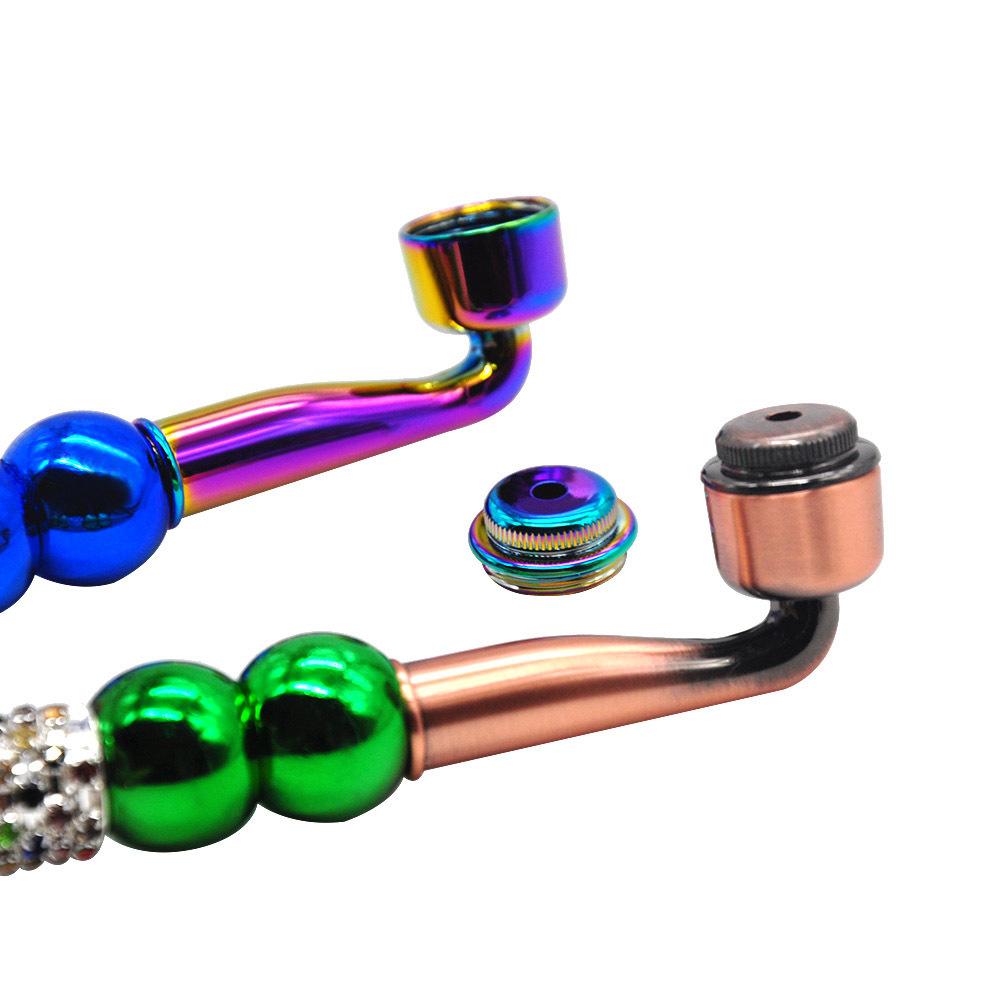 Colored Metal Pipe w/ Cap - Puffing Bird