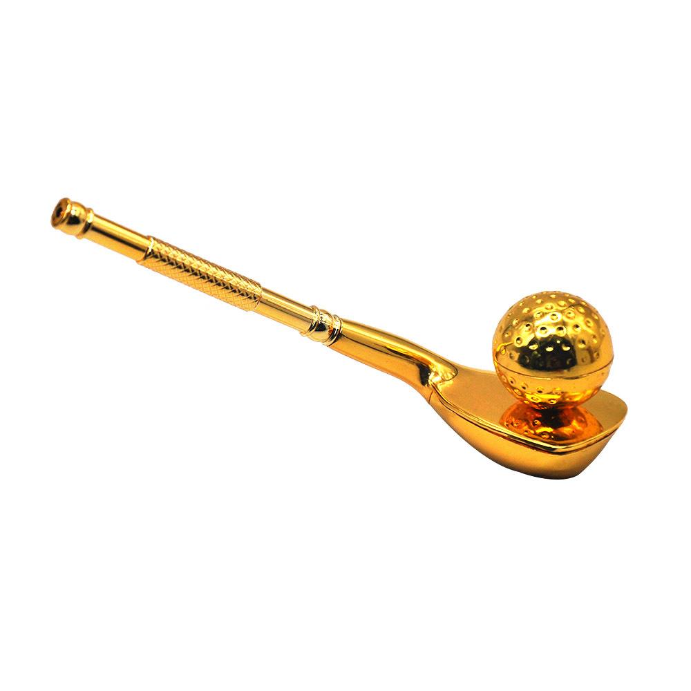 Golf Ball Metal Smoking Pipe - Puffing Bird