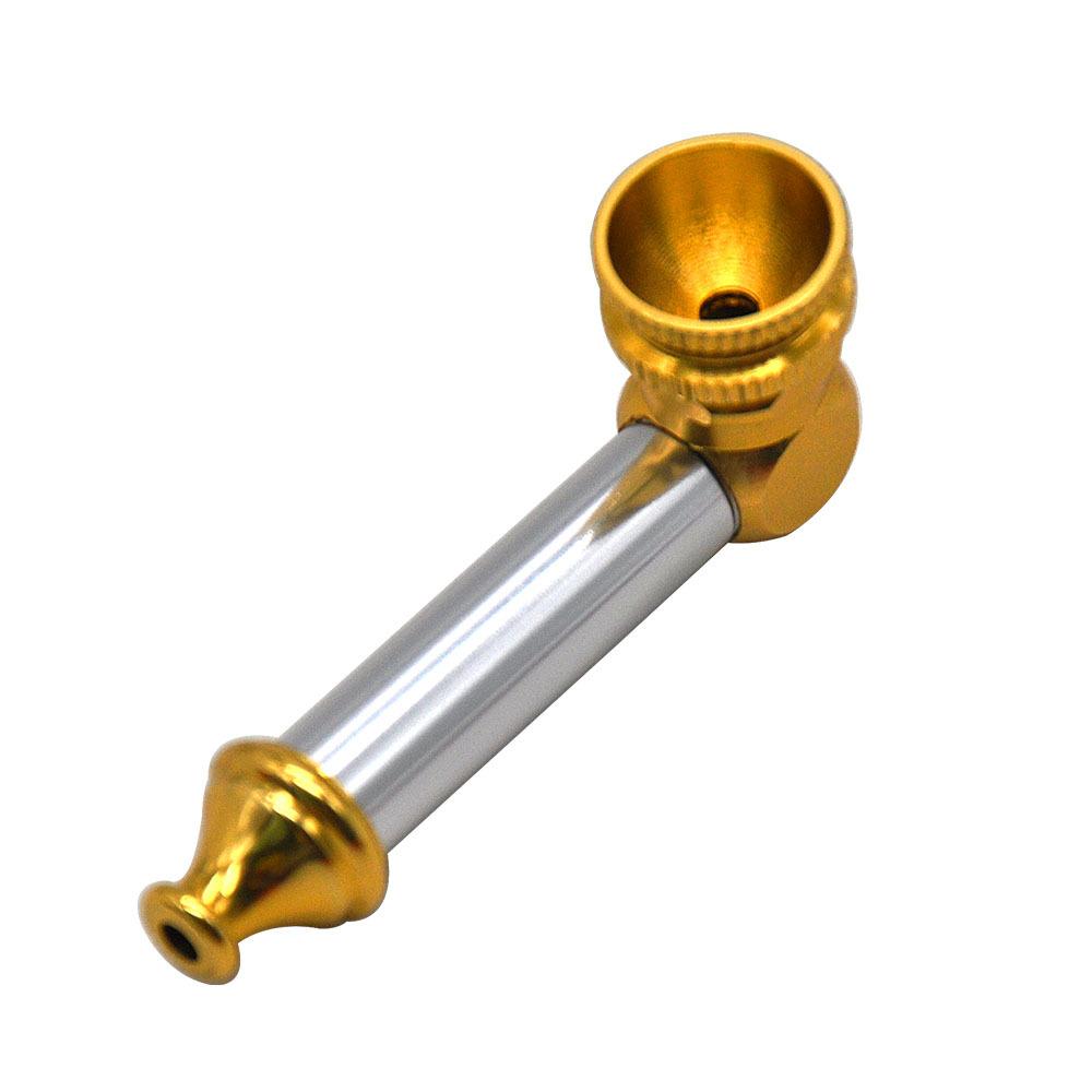 Mini Golden Metal Pipe - Puffing Bird