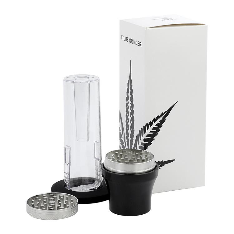 Zinc Alloy 4 Piece Cone Filler Weed Grinder - Puffing Bird