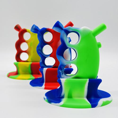 Plastic Knuckle Bubbler Pipe - Puffing Bird