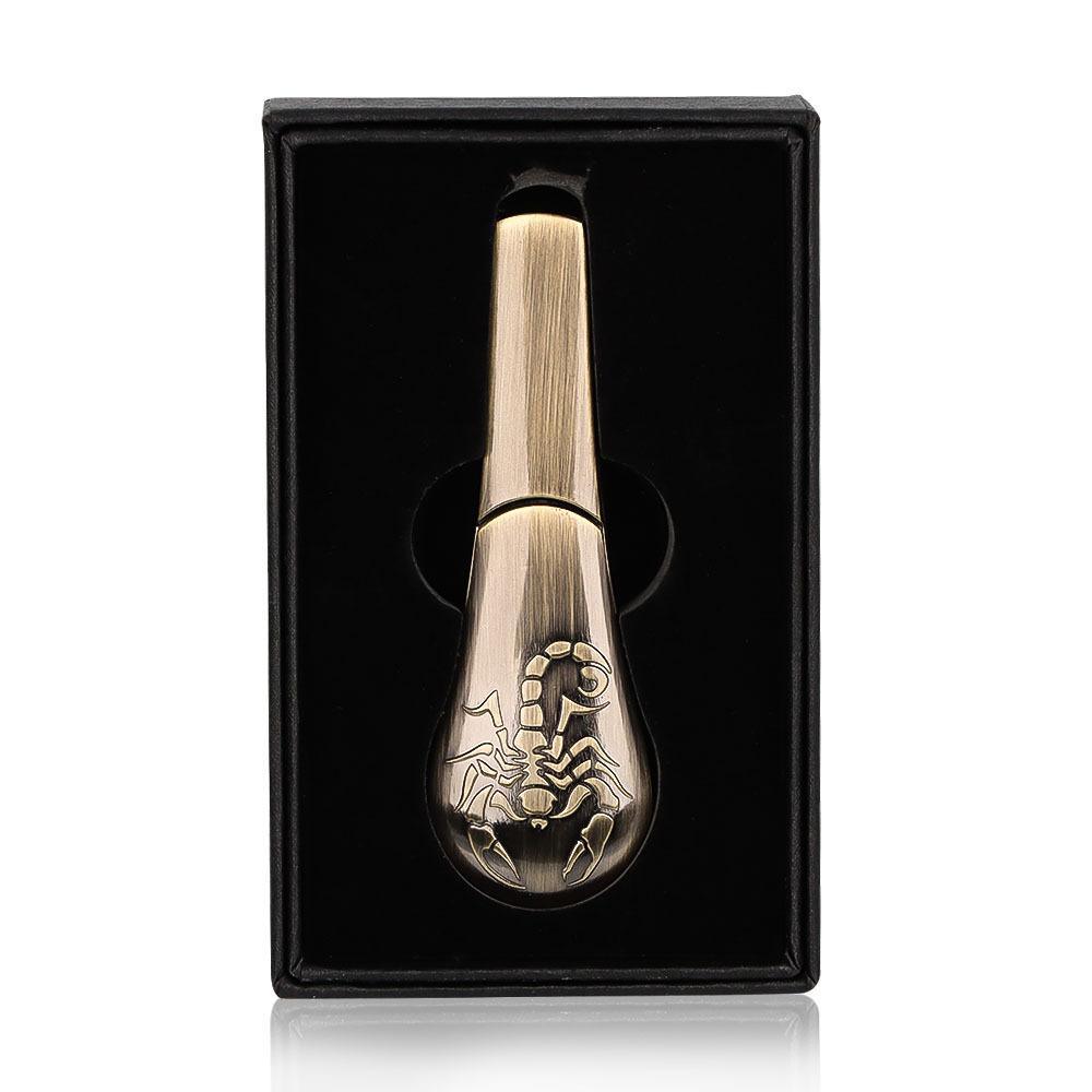 Detachable Metal Soup Spoon Pipe - Puffing Bird