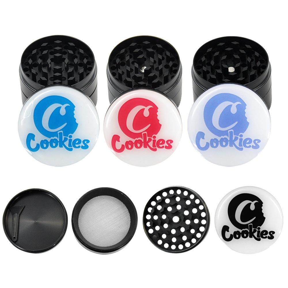 Cookies Zinc Alloy 4 Layer Herb Grinder - Puffing Bird