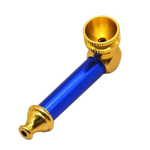 Mini Golden Metal Pipe - Puffing Bird