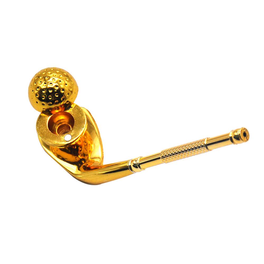 Golf Ball Metal Smoking Pipe - Puffing Bird