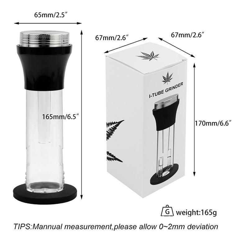 Zinc Alloy 4 Piece Cone Filler Weed Grinder - Puffing Bird