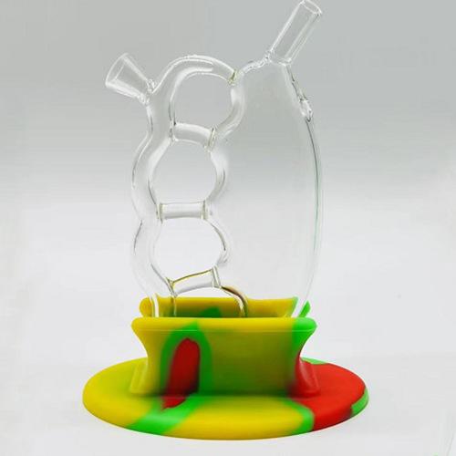 Plastic Knuckle Bubbler Pipe - Puffing Bird