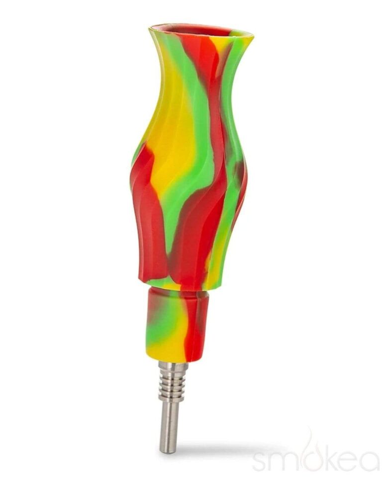 Ooze Ozone Silicone Water Pipe & Nectar Collector - Puffing Bird