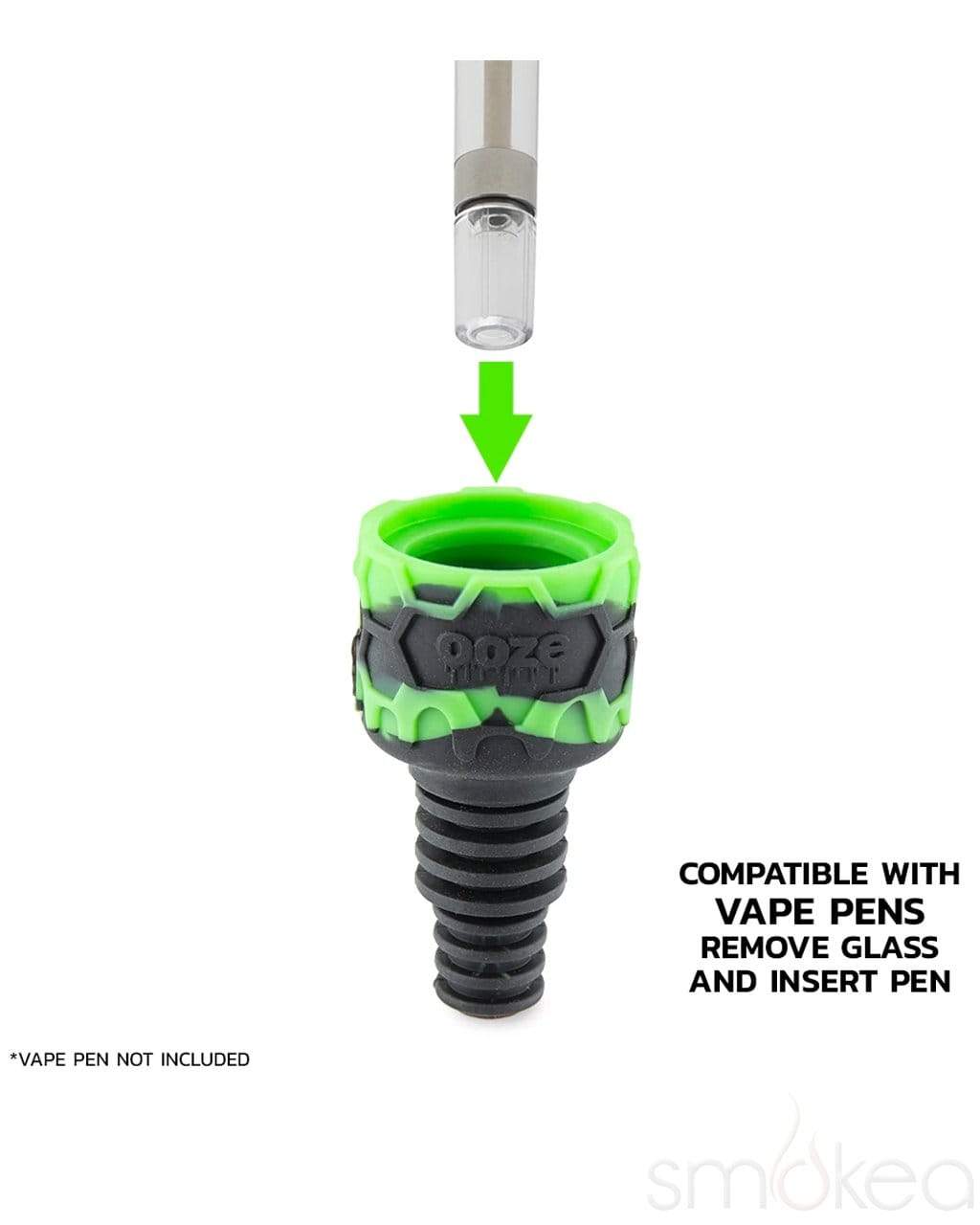 Ooze Ozone Silicone Water Pipe & Nectar Collector - Puffing Bird