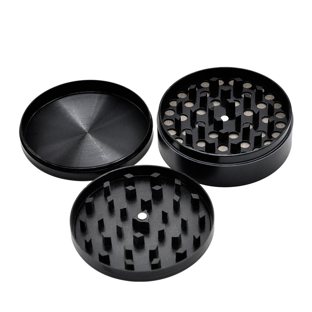 Puffing Bird Basic Herb Grinder 3 Layer Extra Large Black 100 MM ...