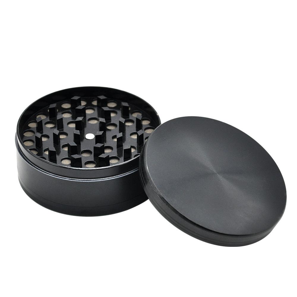 Puffing Bird Basic Herb Grinder 3 Layer Extra Large Black 100 MM ...