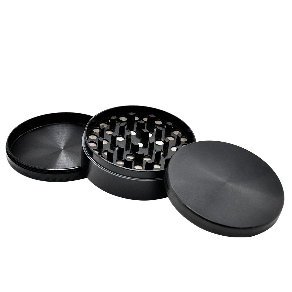 Puffing Bird Basic Herb Grinder 3 Layer Extra Large Black 100 MM ...
