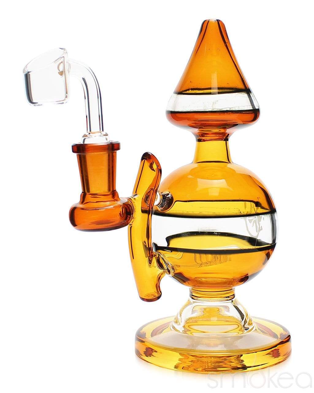 Pulsar 7" Deco Ball Dab Rig - Puffing Bird