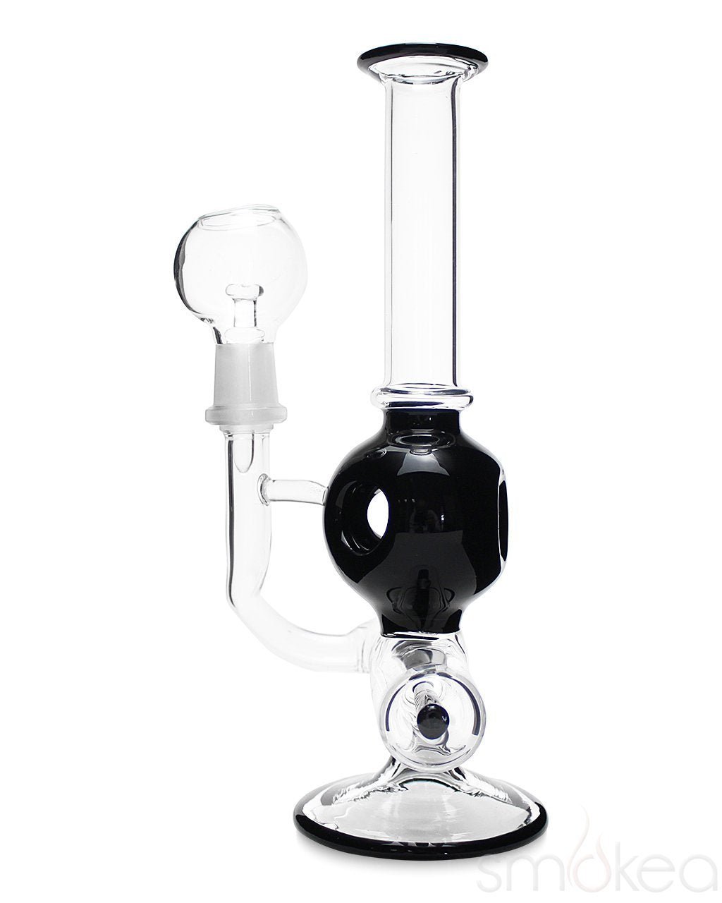 SMOKEA 8" Swiss Ball Inline Percolator Dab Rig - Puffing Bird