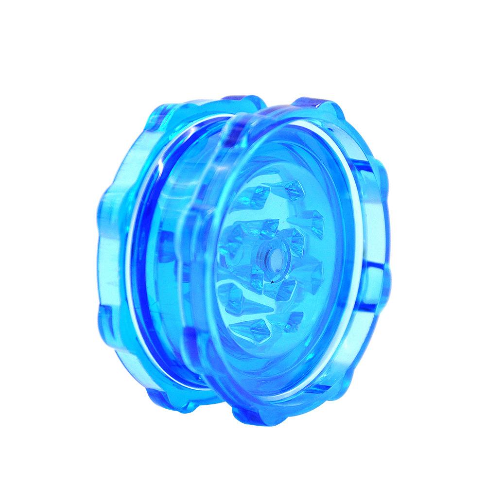 Transparent Plastic Novelty Herb Grinder 2 Layer 50MM (3 Color ...