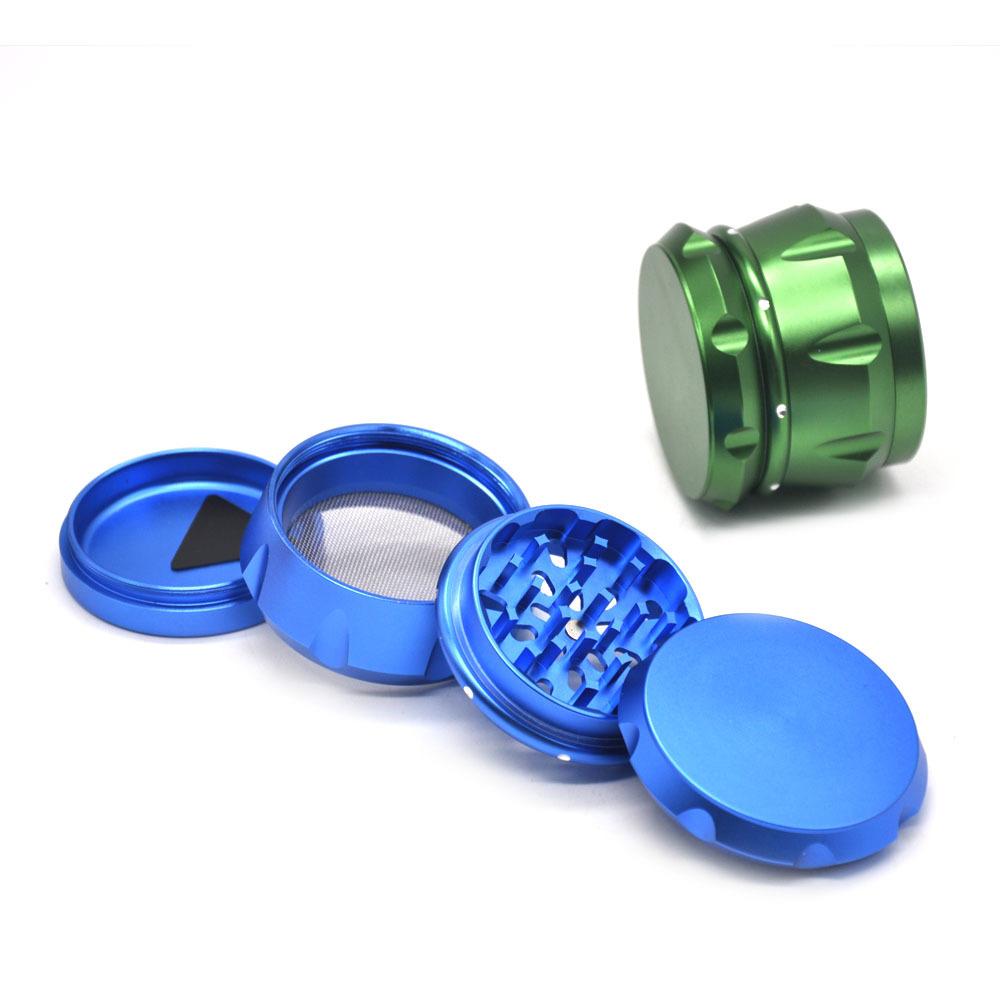 Unique Design Novelty Aluminium 4 Layer Herb Grinder (6 Color ...