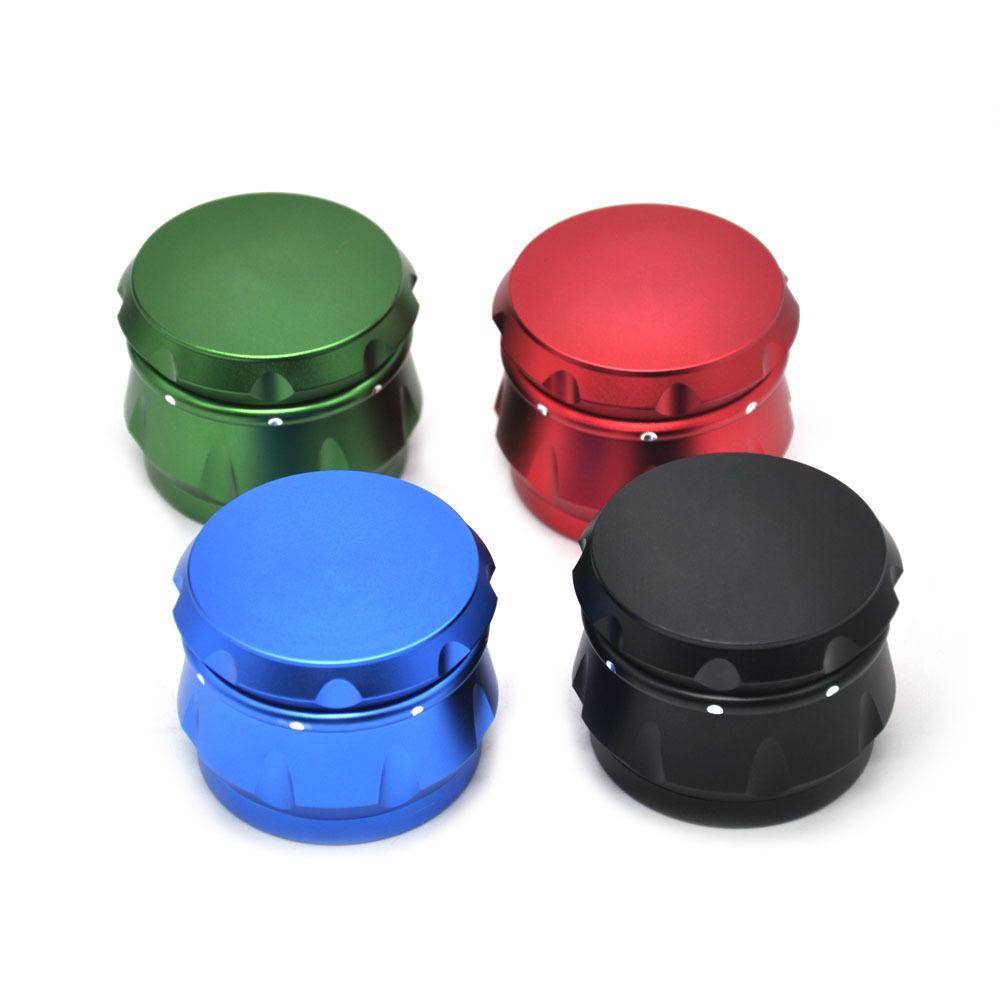 Unique Design Novelty Aluminium 4 Layer Herb Grinder (6 Color ...