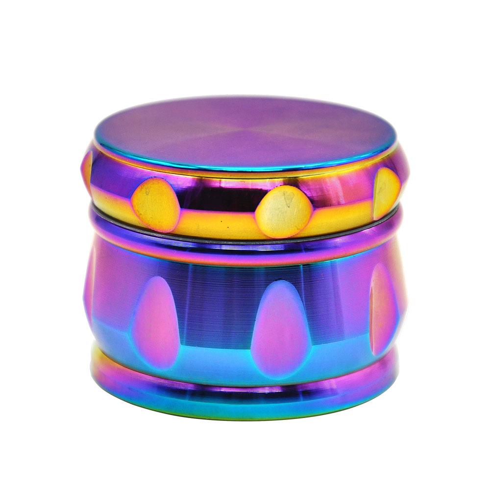 Unique Design Novelty Aluminium 4 Layer Herb Grinder (6 Color ...