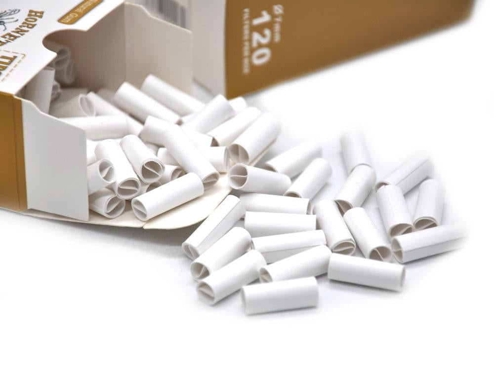 Natural Unrefined Rolling Paper Filter Tips - 7mm Pre-Rolled Tips (120 ...