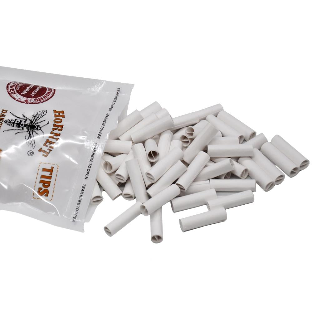 Natural Unrefined Rolling Paper Filter Tips - 7mm White Pre-Rolled Tips ...
