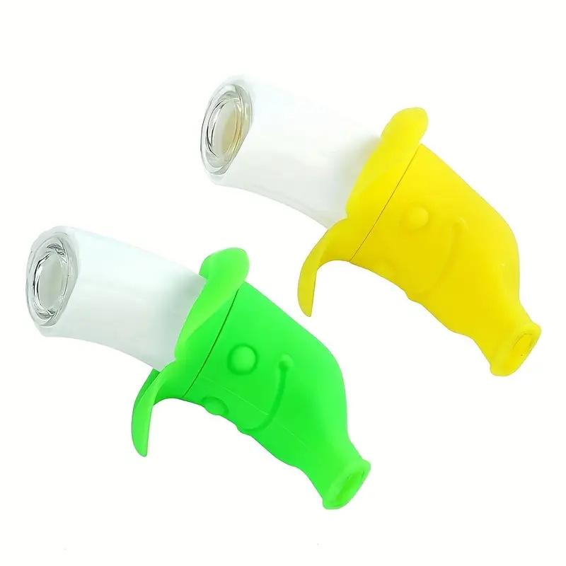 Banana Silicone Weed Pipe - Puffing Bird