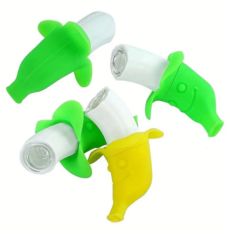 Banana Silicone Weed Pipe - Puffing Bird