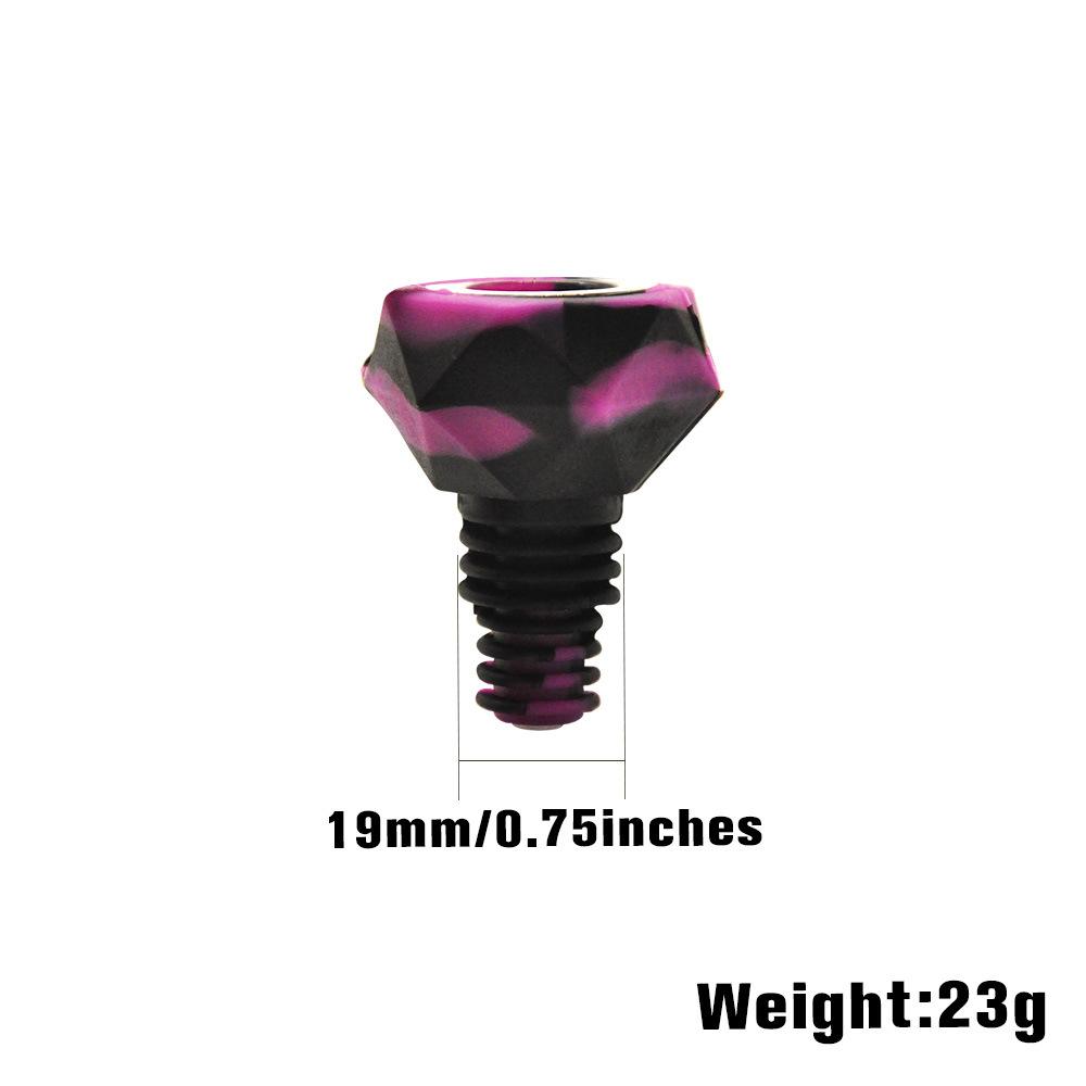 19mm Male Angular Silicone Bong Bowl - Puffing Bird 19mm Male Angular Silicone Bong Bowl - Puffing Bird