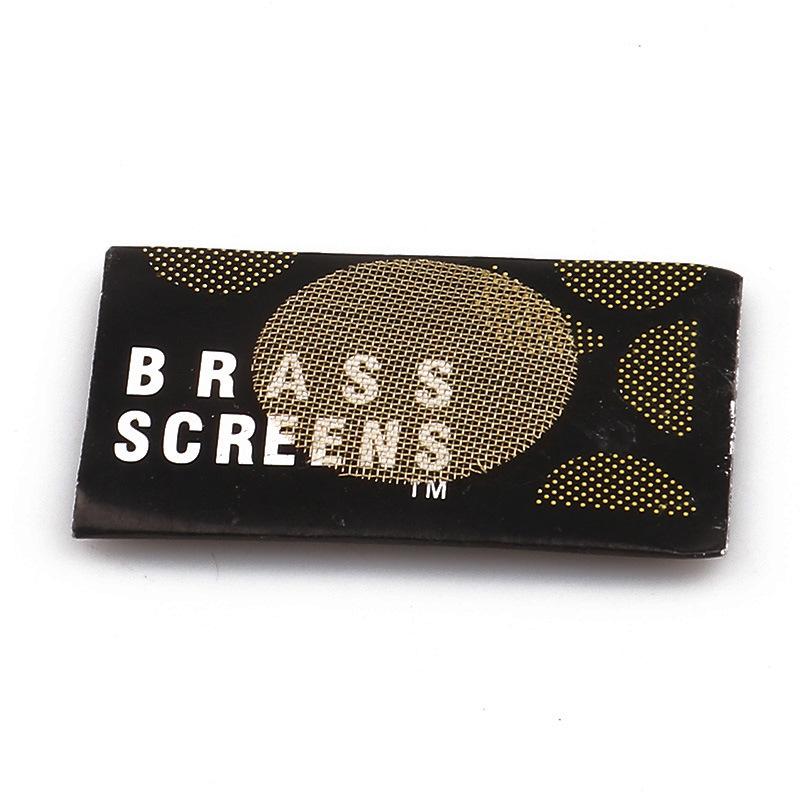 Golden Smoking Pipe and Bong Screen Filters - 100 Packs (5 Screens Each ...