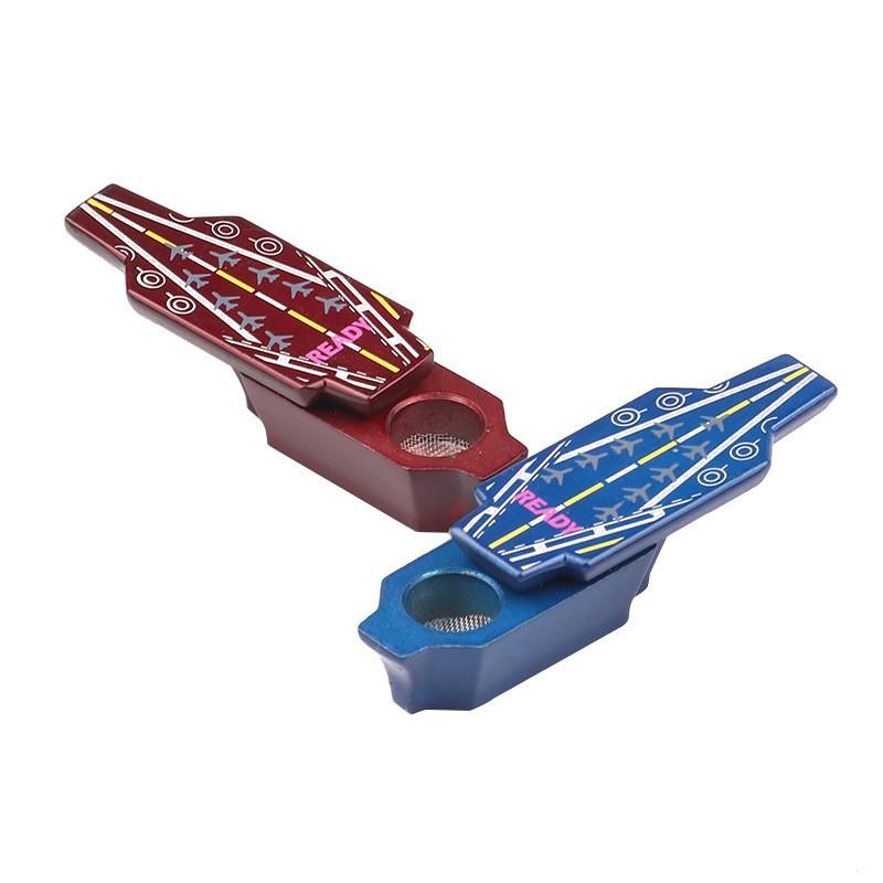 Aircraft Carrier Metal Weed Bowl Random Color - Puffing Bird