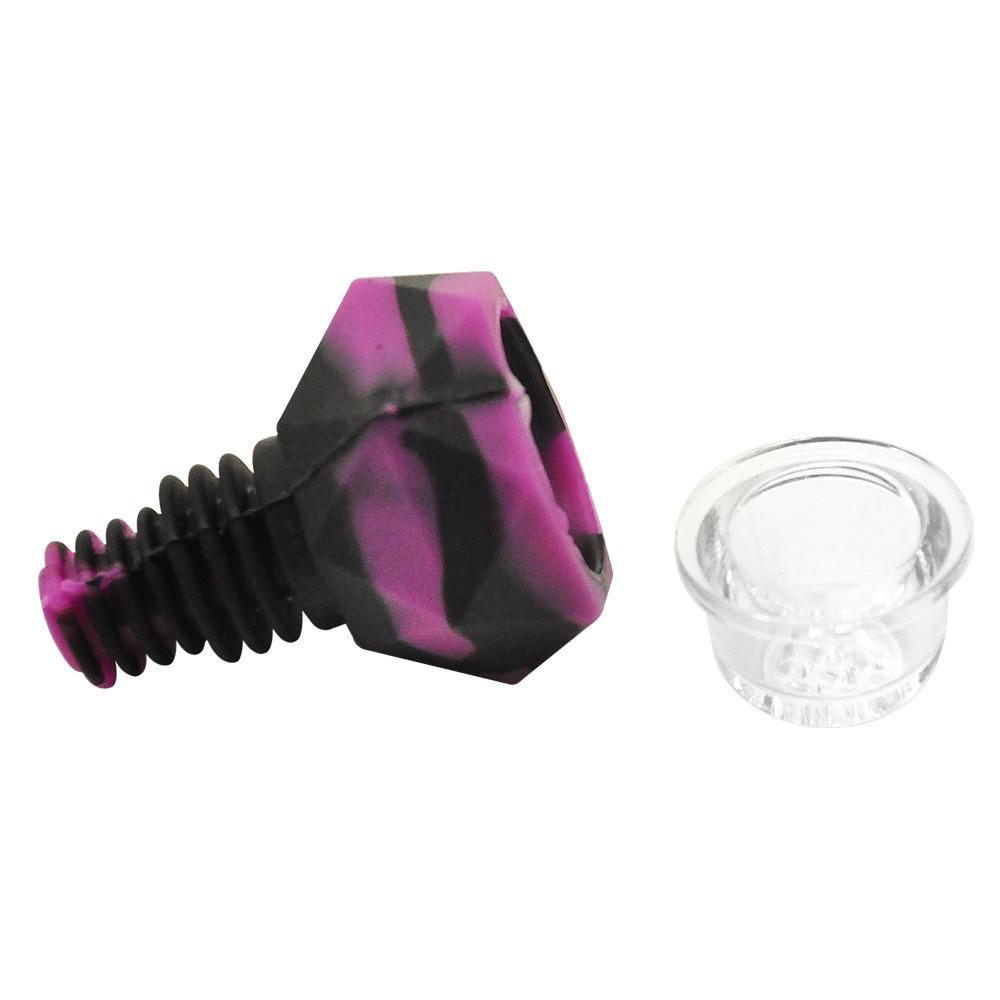 19mm Male Angular Silicone Bong Bowl - Puffing Bird 19mm Male Angular Silicone Bong Bowl - Puffing Bird