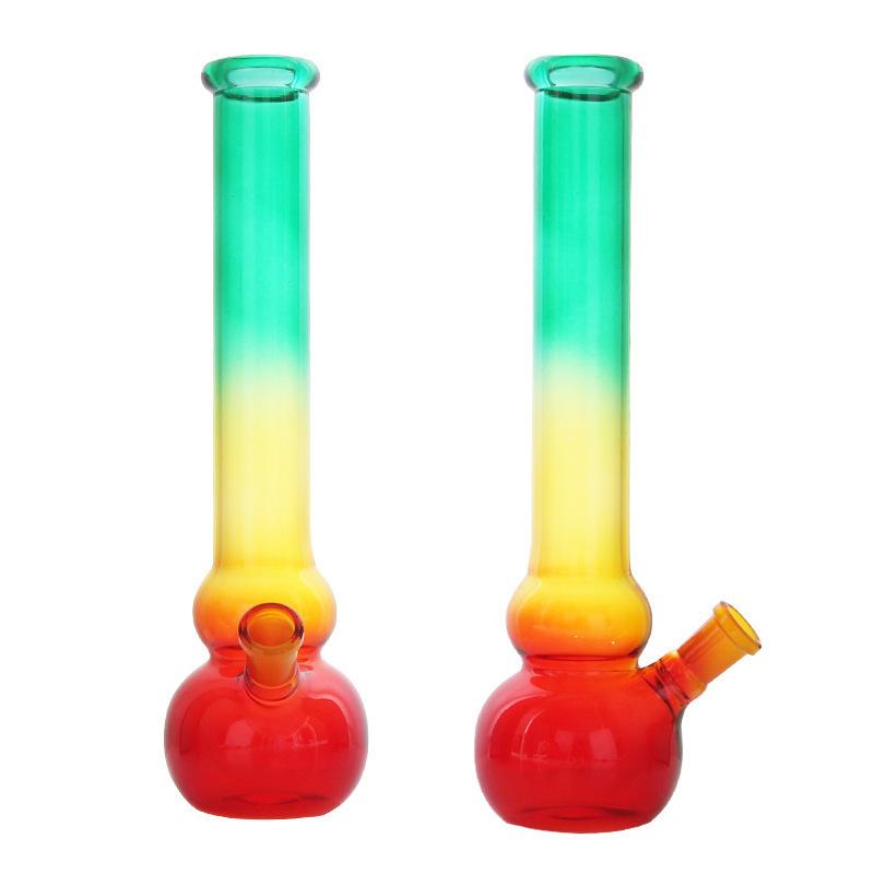 6" Gradient Gourd Glass Bong - Puffing Bird