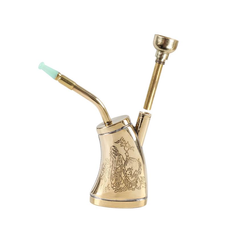 "Shou Star" Portable Handheld Metal Bong - Puffing Bird
