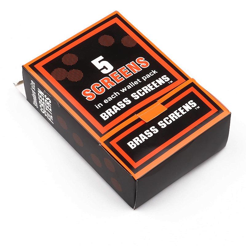 Golden Smoking Pipe and Bong Screen Filters - 100 Packs (5 Screens Each ...