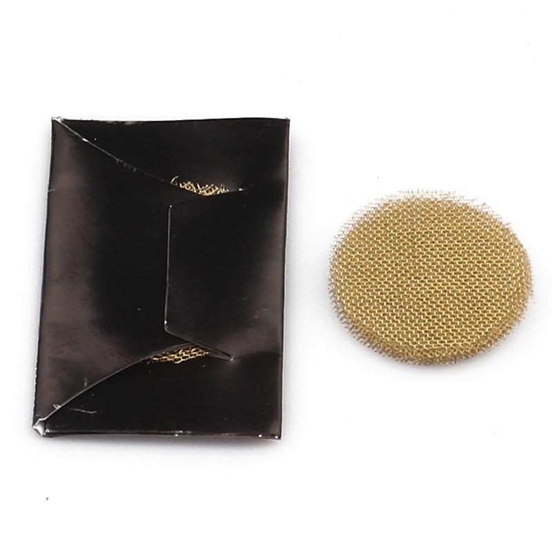 Golden Smoking Pipe and Bong Screen Filters - 100 Packs (5 Screens Each ...